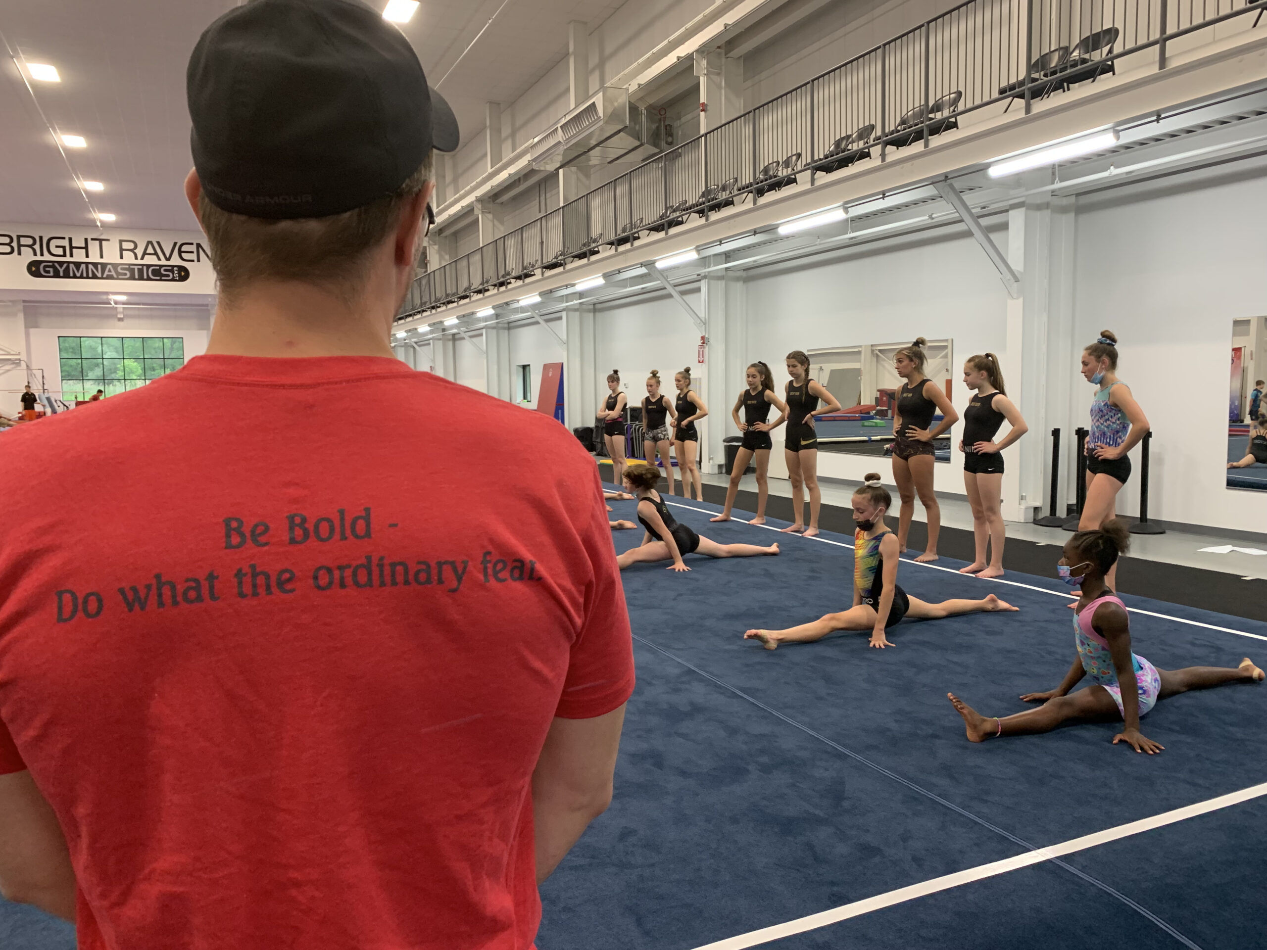 Gym Momentum Training Camp, Bright Raven Gymnastics.